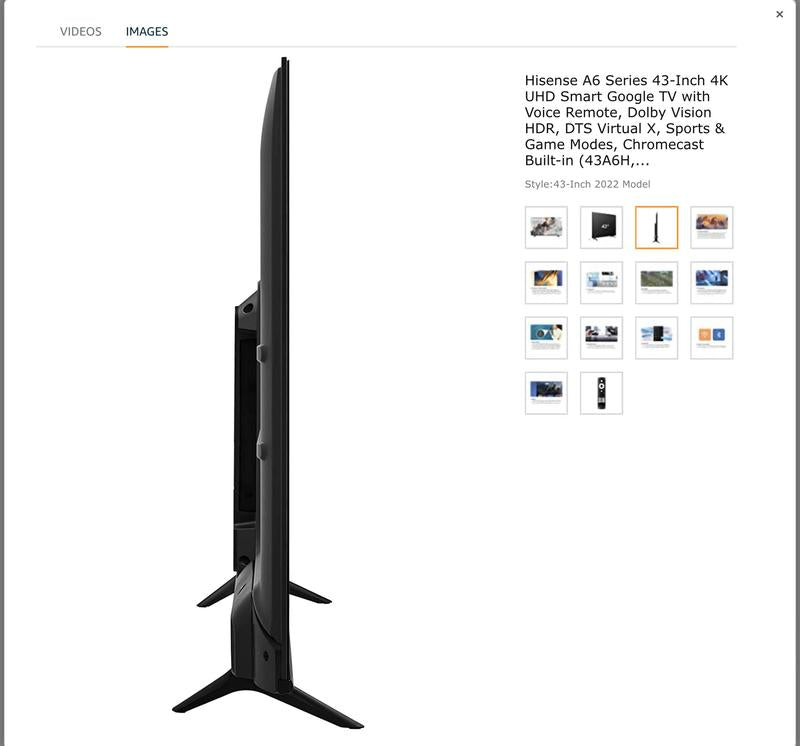 75A6H (75" 4K UHD DigitalT2+Smart Google TV) – Hisense Myanmar